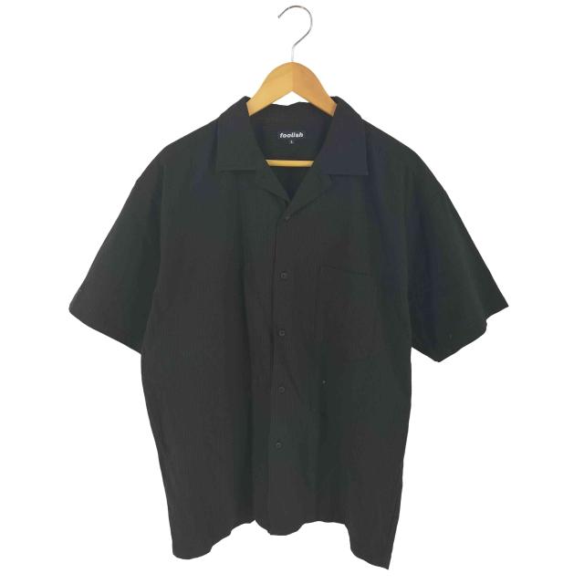 USED古着(ユーズドフルギ) {{FOOLISH}} AdRoCk2 オープンカラーシャツ メンズ import：L 【中古】【ブランド古着バズストア】