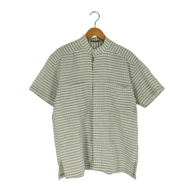 ISSEY MIYAKE MEN(イッセイミヤケメン) 80S 筆タグ ボーダー  ボックスシルエット S/S シャツ メンズ JPN：M 【中古】【ブランド古着バズストア】
