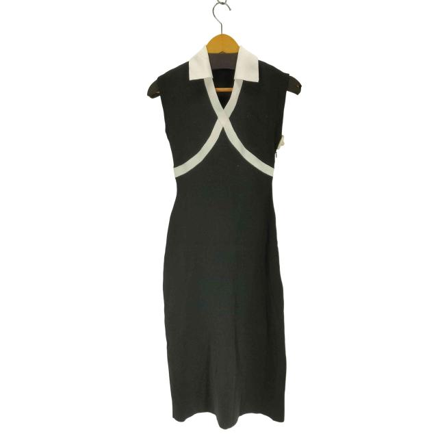 FRAY I.D(フレイアイディー) バイカラースキッパーポロニットワンピース レディース JPN：0 【中古】【ブランド古着バズストア】