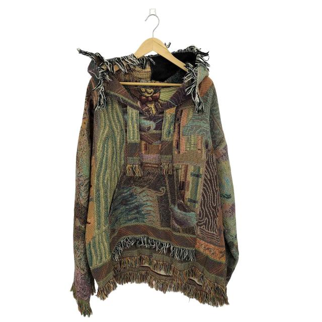 USED古着(ユーズドフルギ) {{NOILL}} rag hoodie ラグ リメイク メキシカン パーカー メンズ 表記無 【中古】【ブランド古着バズストア】