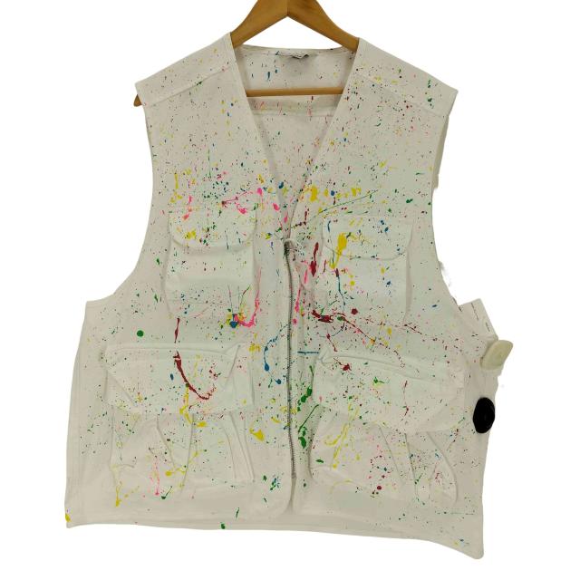 kontor(コントール) WAGAMAMA別注 Real Hand Painted Vest メンズ JPN：3 【中古】【ブランド古着バズストア】