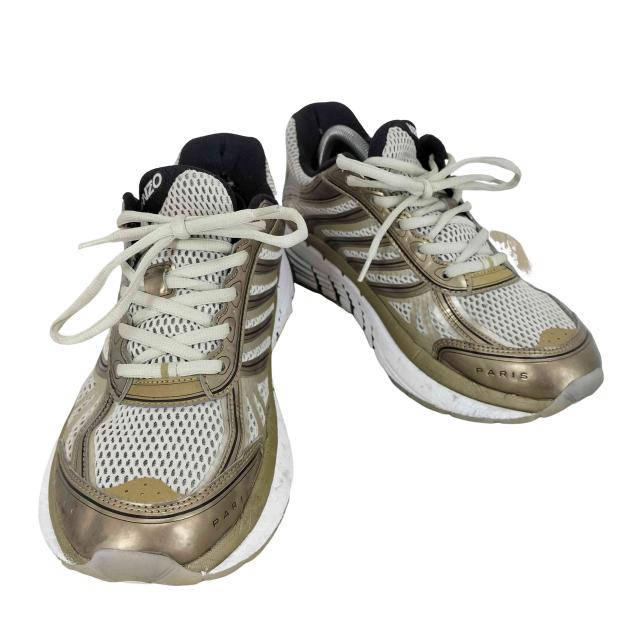KENZO PARIS(ケンゾーパリス) ゴールド メッシュ スニーカー メンズ  26cm【中古】【ブランド古着バズストア】