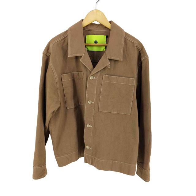 USED古着(ユーズドフルギ) NEW AMSTERDAM ループカラー シャツジャケット メンズ import：L 【中古】【ブランド古着バズストア】