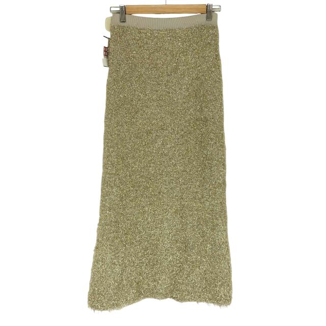 ADAWAS(アダワズ) ラメデザインマキシスカート レディース 表記無 【中古】【ブランド古着バズストア】