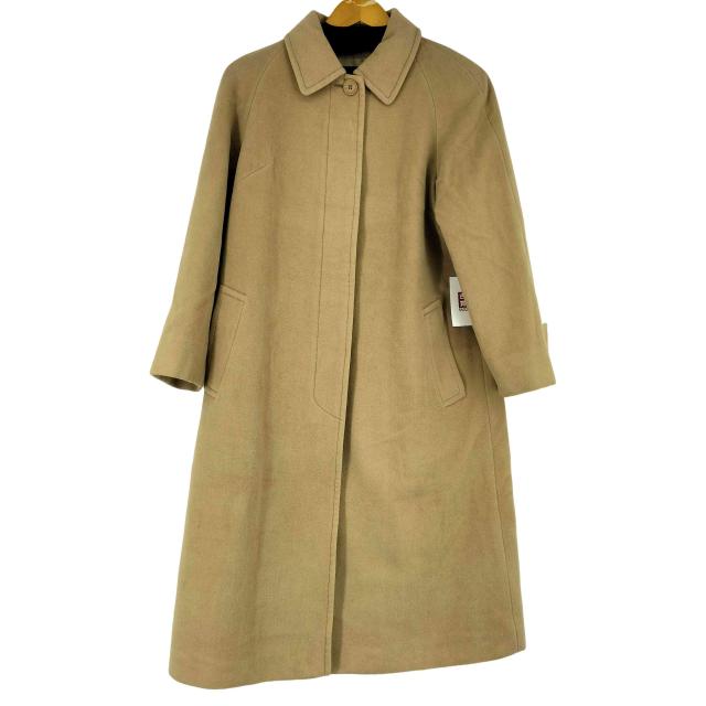 BURBERRY LONDON(バーバリーロンドン) アンゴラ混 ステンカラーコート レディース  38【中古】【ブランド古着バズストア】