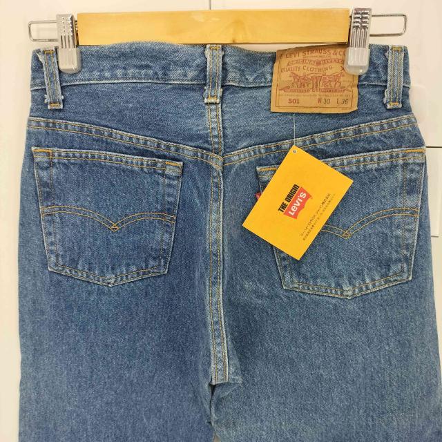Levis(リーバイス) 90S 93年製 USA製 552刻印 サンアンジェロ工場 501 デッドストック ミントコンディション メンズ  W30/L36【中古】【ブランド古着バズストア】 Levis(リーバイス) 90S 93年製 USA製 552刻印 サンアンジェロ工場 501