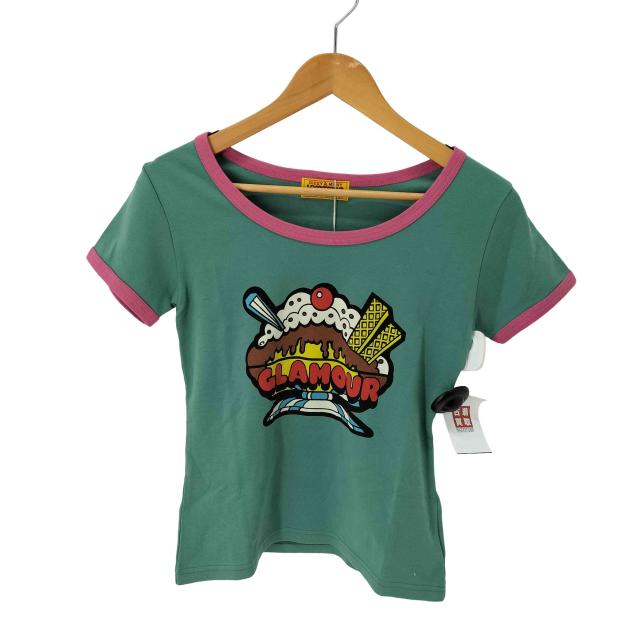 HYSTERIC GLAMOUR(ヒステリックグラマー) 25SS PARCO別注 GLAMOUR PAFFE チビTシャツ レディース FREE 【中古】【ブランド古着バズストア】