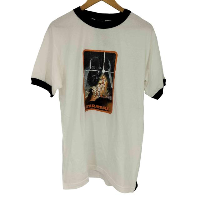 USED古着(ユーズドフルギ) 00S giantボディ ムービープリントリンガーTシャツ メンズ import：L 【中古】【ブランド古着バズストア】