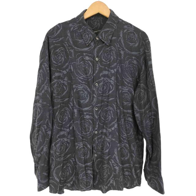 LAD MUSICIAN(ラッドミュージシャン) 25AW SMALL FLOWER BIG SHIRT メンズ JPN：44 【中古】【ブランド古着バズストア】