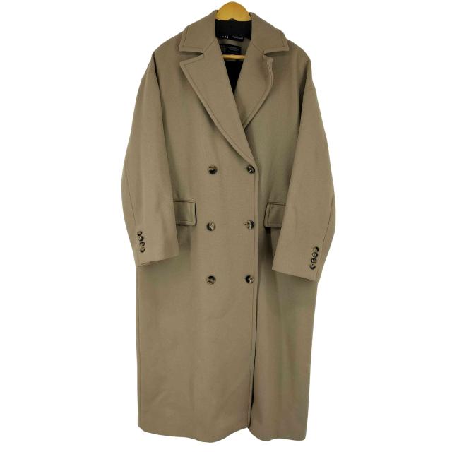 ZARA(ザラ) MANTECO ダブルブレスト トレンチコート レディース import：L 【中古】【ブランド古着バズストア】