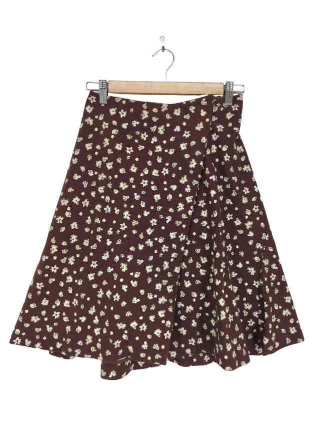 MARNI(マルニ) イタリア製 ボタニカル柄 スナップボタン スカート レディース  38【中古】【ブランド古着バズストア】
