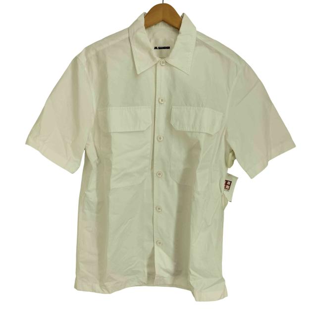 JIL SANDER(ジルサンダー) 24SS チェスト ポケット ポプリンシャツ メンズ  39【中古】【ブランド古着バズストア】