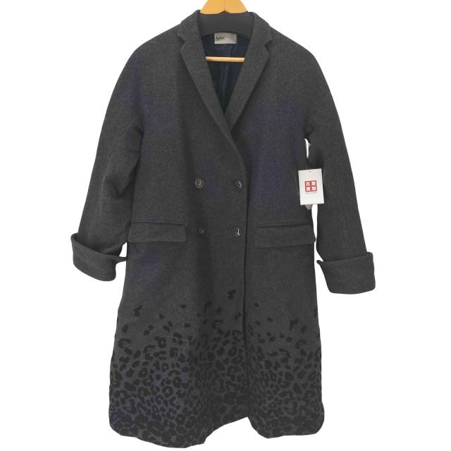 kolor(カラー) レオパード メルトン  コート メンズ JPN：2 【中古】【ブランド古着バズストア】