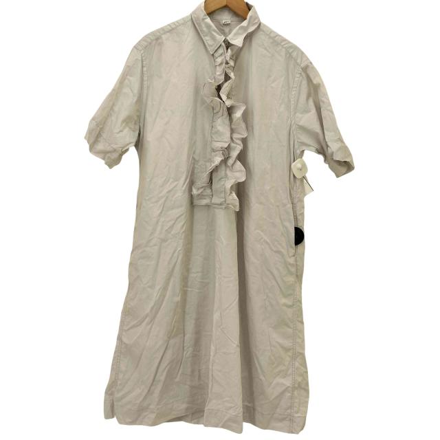 45R(フォーティーファイブアール) ダンプのオーシャンフリルドレス レディース JPN：0 【中古】【ブランド古着バズストア】