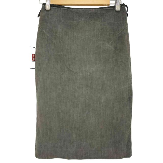 miu miu(ミュウミュウ) デニム地 タイトスカート レディース  38【中古】【ブランド古着バズストア】