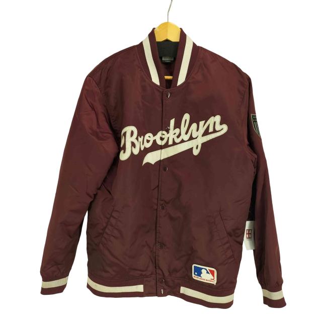 Majestic ATHELETIC(マジェスティックアスレチック) MLB Brooklyn Dodgers Varsity Jacket メンズ import：L 【中古】【ブランド古着バズストア】