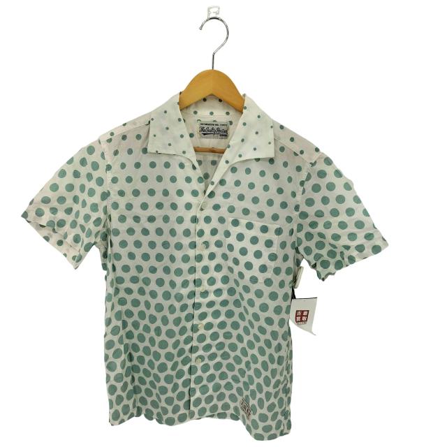 WACKO MARIA(ワコマリア) THE GUILTY PARTIES ドッド柄 半袖シャツ メンズ JPN：XS 【中古】【ブランド古着バズストア】