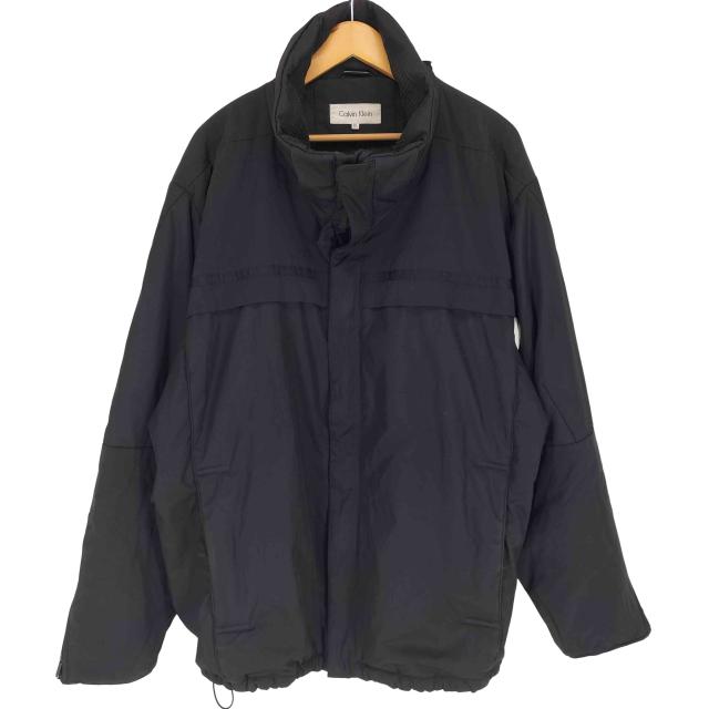  (カルバンクライン) Padded Military Jacket パデッド ミリタリー中綿ジャケット メンズ import：XXL 【中古】【ブランド古着バズストア】