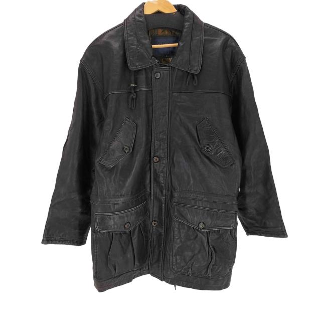 USED古着(ユーズドフルギ) {{Sub Urban}}裏地総柄 ラムレザーコート メンズ JPN：L 【中古】【ブランド古着バズストア】