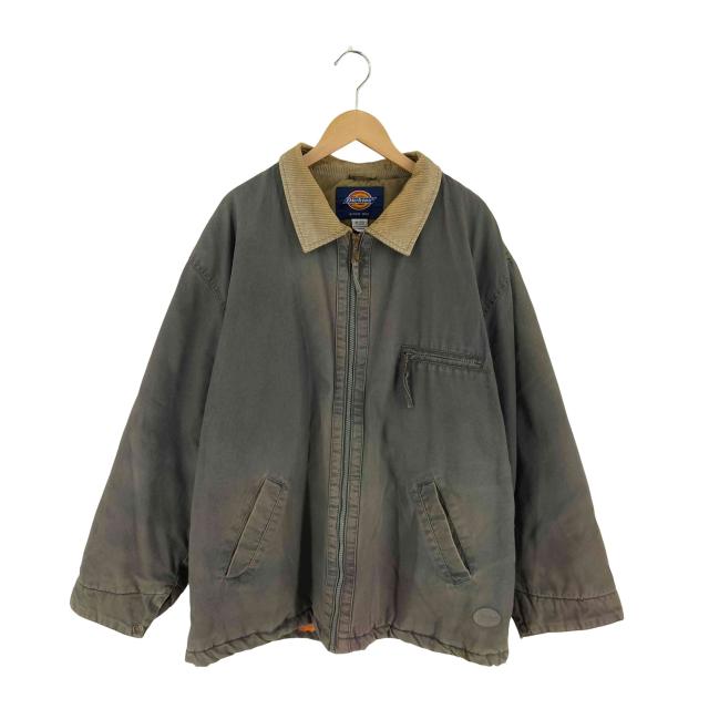 Dickies(ディッキーズ) 襟コーデュロイ ワークジャケット メンズ import：XL 【中古】【ブランド古着バズストア】