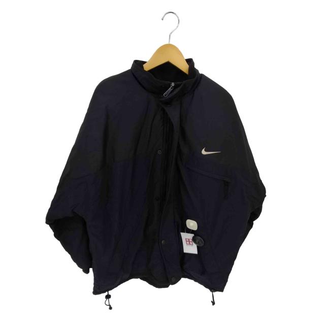 NIKE(ナイキ) 90-00s 白タグ スウッシュ刺繍 裏地キルティング 中綿パファージャケット メンズ  XL【中古】【ブランド古着バズストア】