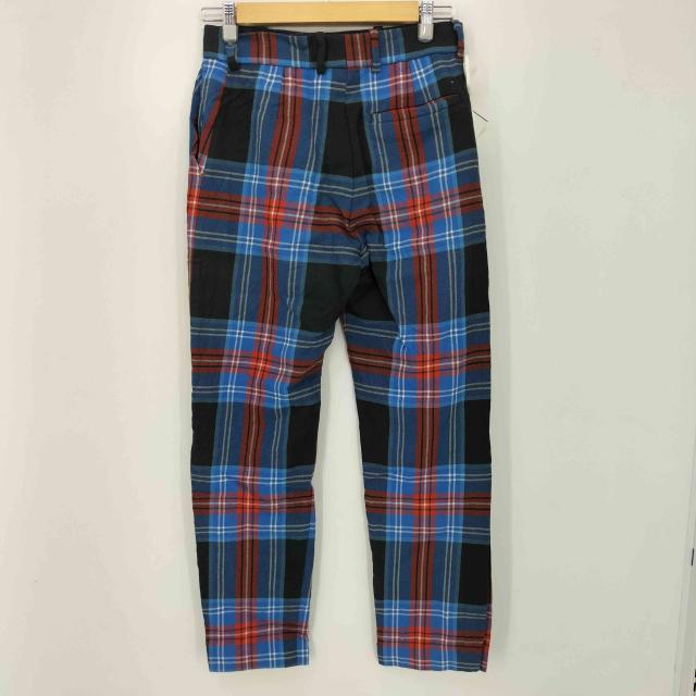CHARLES JEFFREY LOVERBOY(チャールズジェフリーラバーボーイ) MADE IN ENGLAND タータンチェックウールパンツ メンズ  30【中古】【ブランド古着バズストア】 CHARLES JEFFREY LOVERBOY(チャールズジェフリーラバーボーイ) MADE IN