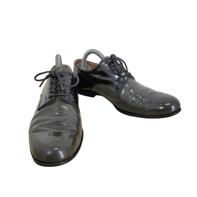 NUMBER (N)INE(ナンバーナイン) 本人期 バイカラーエナメルシューズ 外羽根 レディース  3.5【中古】【ブランド古着バズストア】