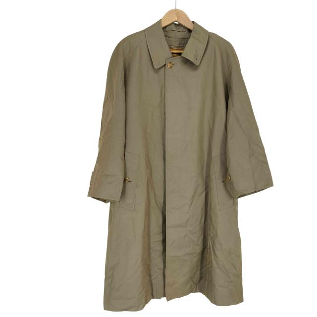 BURBERRYS(バーバリーズ) 金タグ 玉虫 裏地ノバチェックライナー付ステンカラーコート メンズ  175【中古】【ブランド古着バズストア】