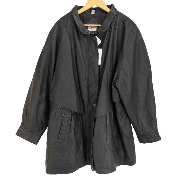 USED古着(ユーズドフルギ) {{LIS BAKER}} デザイン レザージャケット レディース  2XL【中古】【ブランド古着バズストア】