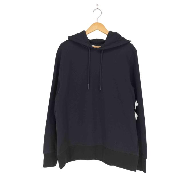 Y-3(ワイスリー) 爆走黒鴉 バックロゴパーカー メンズ JPN：M 【中古】【ブランド古着バズストア】