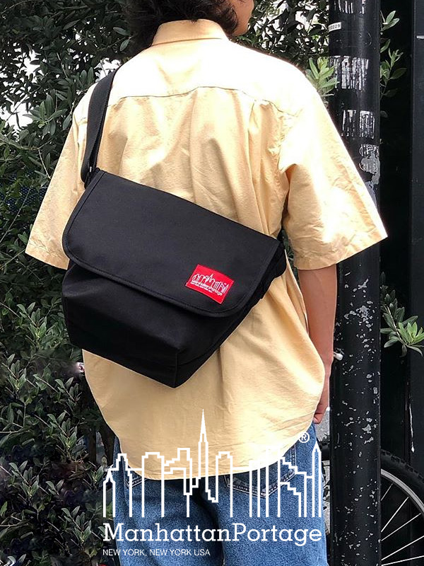 Manhattan Portage マンハッタンポーテージ メッセンジャーバッグ ショルダーバック バッグ 斜め掛け Casual Messenger SLIM MP1605