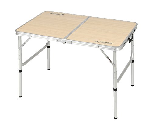 キャプテンスタッグ(CAPTAIN STAG) テーブル ラウンジチェアで食事がしやすい高さ 高さ2段階調整可能 ジャストサイズ UC-516 / UC-517 / UC-529