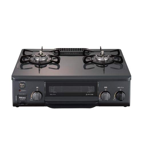 幅56?pコンパクトガステーブル IC-S37-R LPガス用/右強火 幅560奥行447高さ180m