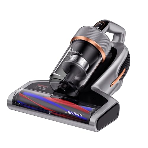 Jimmy 布団クリーナー 布団用掃除機 ダニ取り掃除機 ベット掃除機 ダニちりセンサー ふとんたたき UV除菌 16Kpa 480w超高速たたき 超吸引 60度温風機能 花粉 ダニ対策 ダニ駆除 ハウスダスト カーペット ベット 梅雨