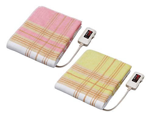 Sugibo(スギボー) お好みカラーをセットで選べるネット通販モデル洗える 電気しき毛布 SB20S02(P) ピンク 1P＋SB20S02(Y) イエロー)1P