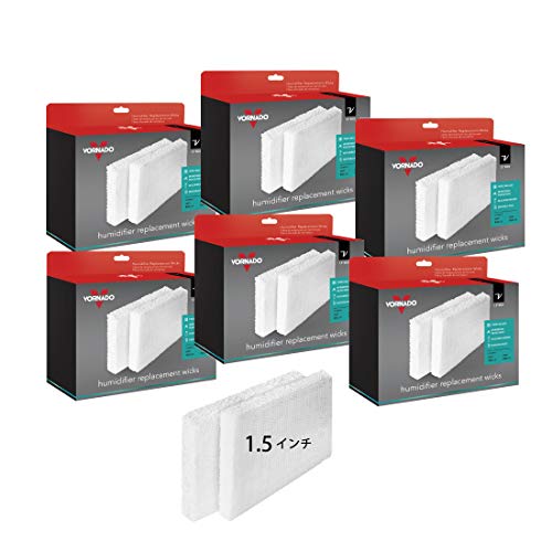 ボルネード まとめて6箱 気化式 加湿器 フィルター 《EVAP3-JP HM4.0-JP 専用》 WICK1.5ｘ6箱 (米国製）