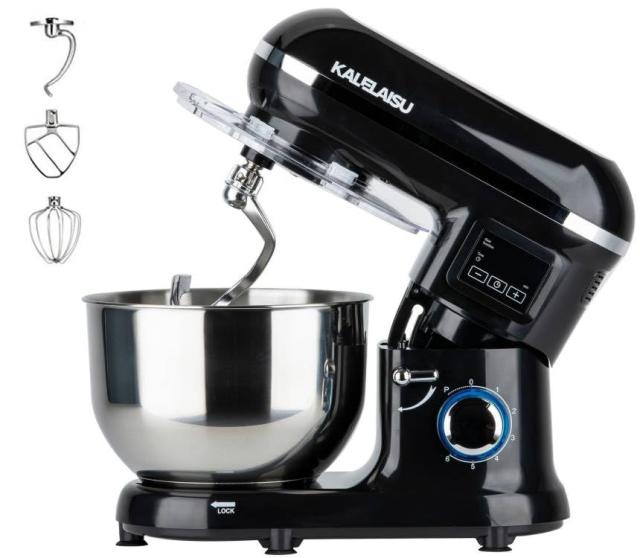スタンドミキサー 5.5L大容量 99分タイマー機能 三種類アタッチメント 七段階スピード調節 低騒音 一台三役 「練る」「混ぜる」「泡立てる」 家庭用 業務用 1200Wハイパワーモーター 卓上型ミキサー 業務用ミキサー キッチンエイド
