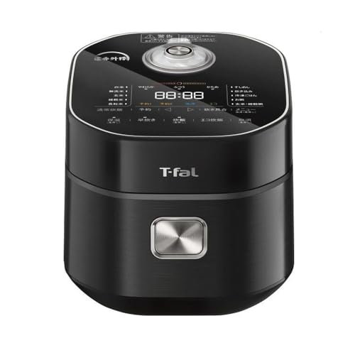 ティファール 炊飯器 IH 3.5合 一人暮らし 遠赤外線 高火力 お米の芯まで一気に直火炊き 粒立ち 球状釜「ザ・ライス」 ブラック T-FaL RK8818JP