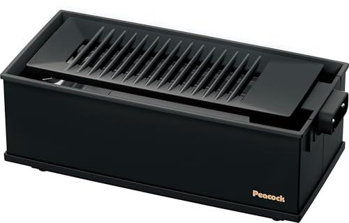 ピーコック DINING 炉端 電気炉端焼き器 電気グリル 電気調理器 卓上グリル コンパクト 温度調節 グリル 卓上 ロースター 電気プレート ホットプレート グリルプレート 海鮮 焼肉 焼き鳥 コンロ 一人用 1人用 2人用 おしゃれ