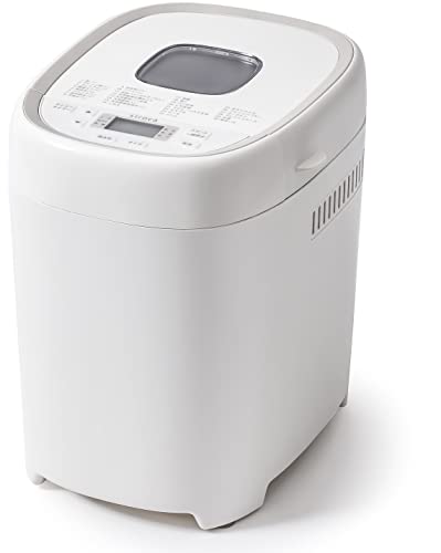 siroca シロカ おうちベーカリー ベーシック プラス ホームベーカリー 30メニュー 1.5斤タイプ 餅つき機 パン焼き器 超早焼きコース 高加水パンモード レシピ付 ホワイト SB-2D151