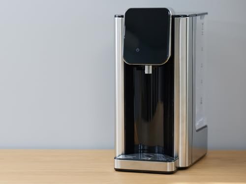 AL COLLE（アルコレ） 瞬間湯沸かしサーバー AWS1301W 2.7L ステンレス 10秒で沸く 電気ケトル ウォーターサーバー 湯沸かし おしゃれ ブラック シルバー スリム 温度調節 自動 ギフト プレゼント 出産祝い 会社