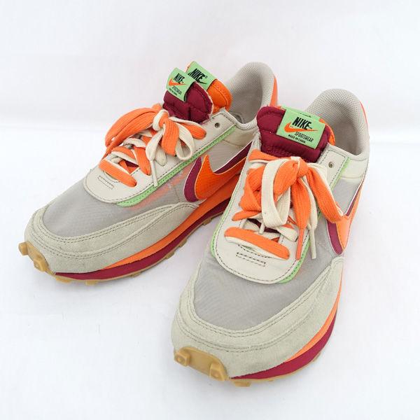 NIKE×sacai×CLOT ◆LD Waffle Orange Blaze/ワッフル/クロット/オレンジ/26.5ｃｍ DH1347-100 メンズファッション 【中古】