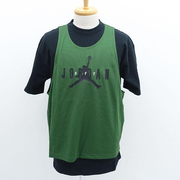 OFF WHITE × JORDAN BRAND / ジョーダン ◆Tシャツ/AS H OW SS TOP/グリーン/S/タグ付き CV3524-361 メンズ 【未使用】