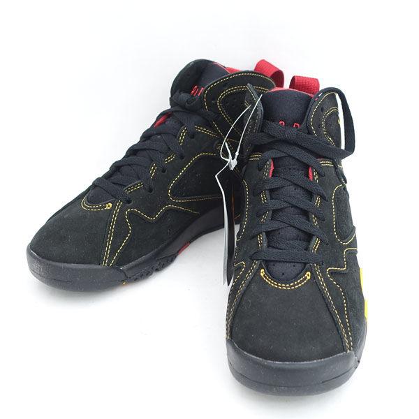 NIKE / ナイキ ◆AIR JORDAN 7 RETRO/シトラス/ブラック/23.5ｃｍ DQ6040-081 【靴/クツ/シューズ/SHOES】 【未使用】