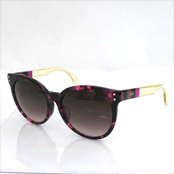 FENDI / フェンディ ◆アイウェア グラデーション サングラス マーブル  FF0083 ブランド【サングラス/メガネ/眼鏡】 【中古】