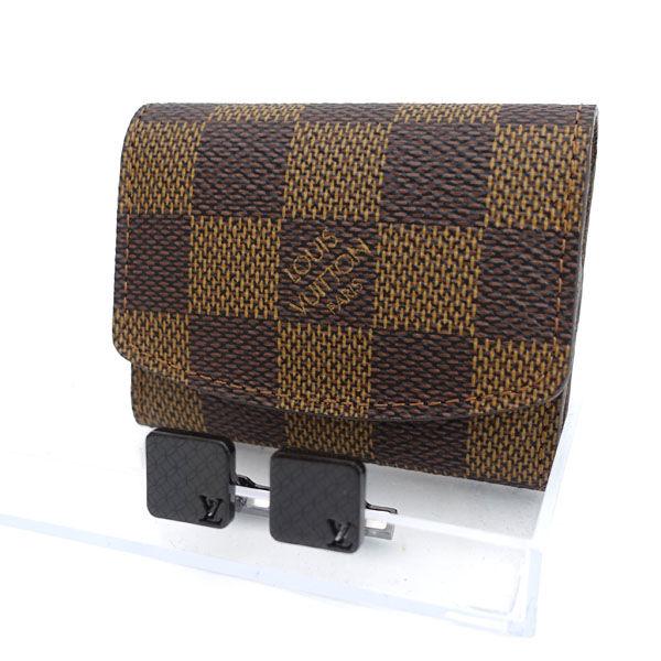 LOUIS VUITTON / ルイヴィトン ◆ブトン ドゥ マンシェット シャンゼリゼ カフス カフリンクス ケース付 M65044 【中古】
