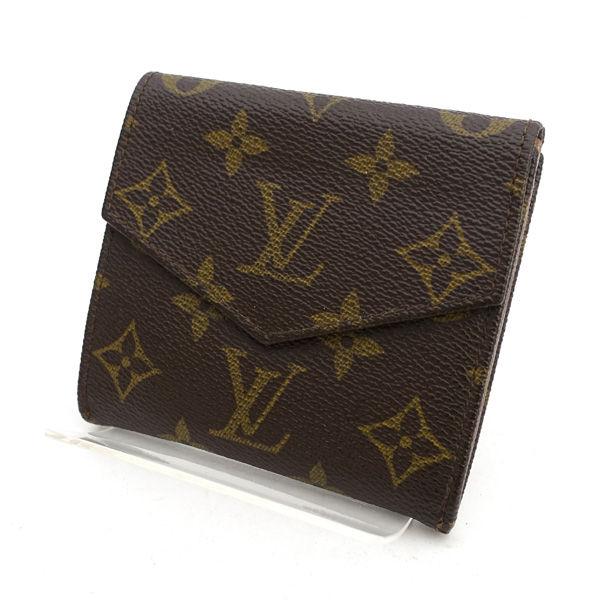 LOUIS VUITTON / ルイヴィトン ◆ポルトモネ ビエ カルトクレディ Wホック財布 モノグラム M61660【財布/ウォレット】【中古】