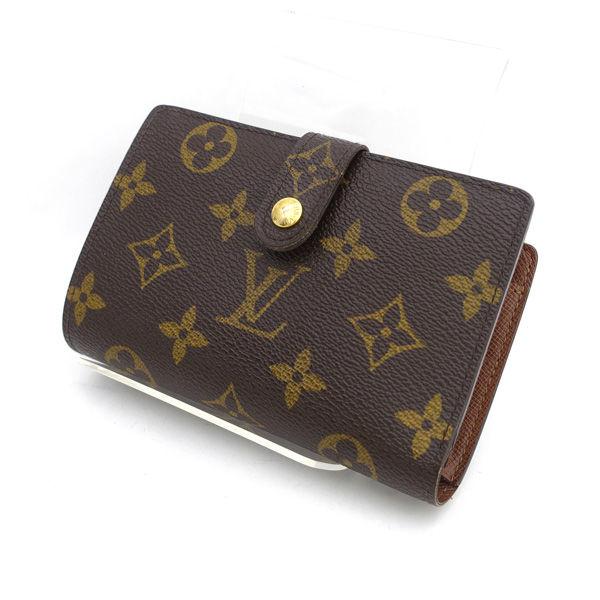 LOUIS VUITTON / ルイヴィトン ◆ポルトフォイユ ヴィエノワ がま口二つ折り財布 モノグラム M61674【財布/ウォレット】【中古】