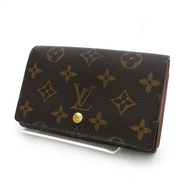 LOUIS VUITTON / ルイヴィトン ◆ポルト モネ・ビエトレゾール 財布 モノグラム M61730 ブランド【財布/ウォレット】【中古】