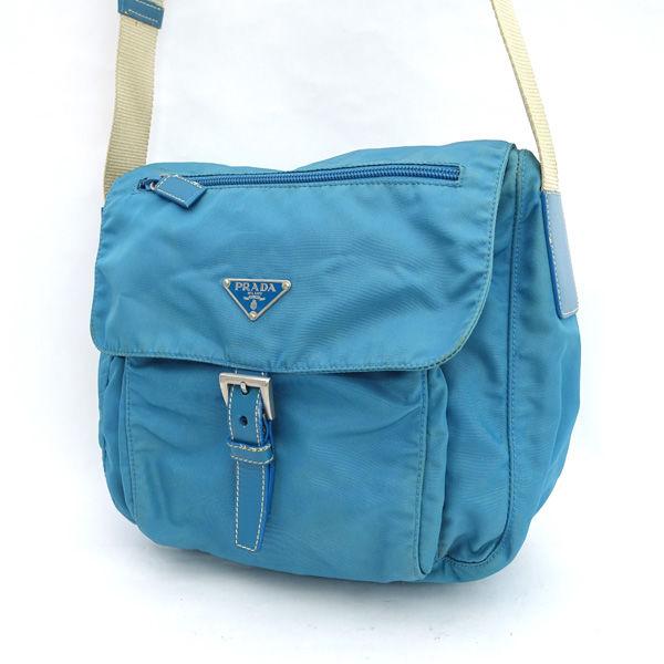 PRADA / プラダ ◆三角プレート ナイロン メッセンジャーバッグ ショルダー  BT8994 ブランド【バッグ/バック】【中古】